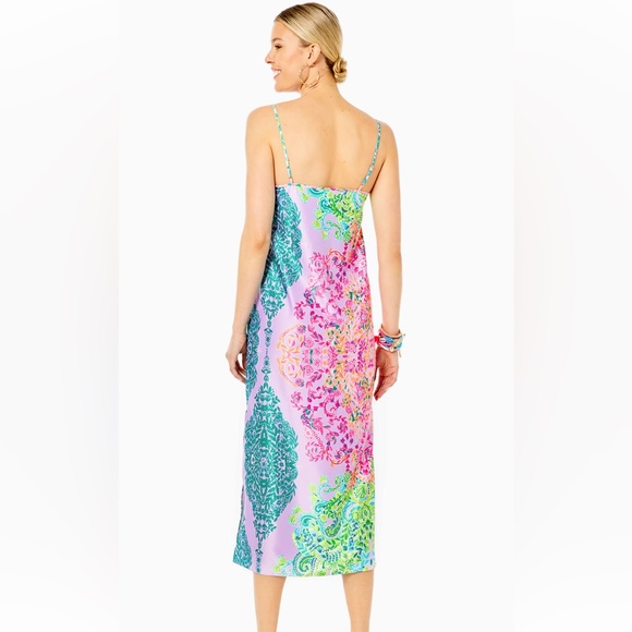 Lilly Pulitzer | Dresses | Lilly Pulitzer Bellalyn Midi Slip Dress ...